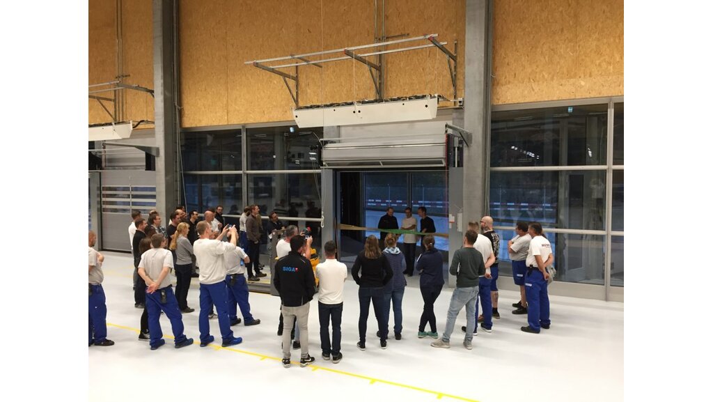 New Production Hall Opened and Ready for Operations