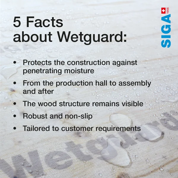 5 facts about SIGA Wetguard® | SIGA